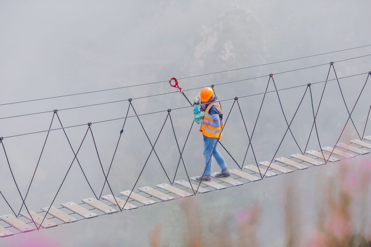 Fixed Lifeline System Installation & Roof Top Fall Protection Systems ...